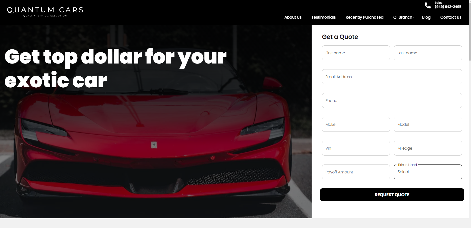 Auto Car Dealer Responsive Websites, Best Website Design for Car ...